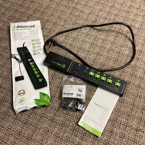 TrickleStar | Other | Ts81 Tricklestar 7 Outlet Advanced Powerstrip ...